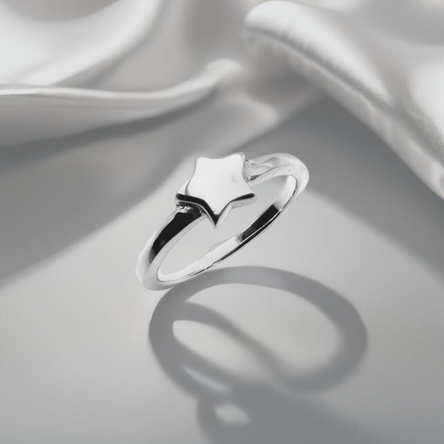 Sterling Silver Star Ring